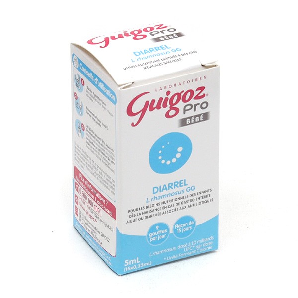 Guigoz Pro Diarrel gouttes probiotiques Bébé - Diarrhée - Gastro