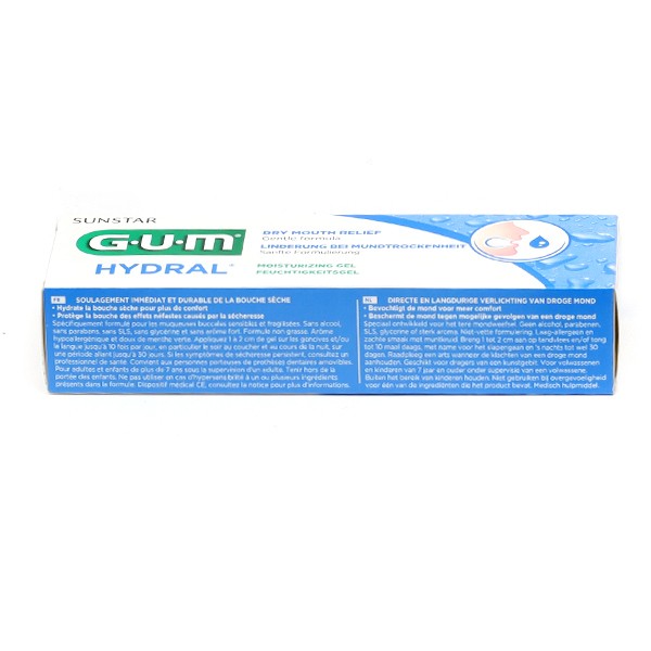Gum Hydral gel humectant - Sécheresse buccale - Xérostomie