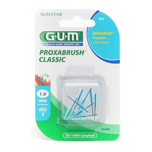 Gum Brossettes interdentaires Proxabrush Classic - Gingivites