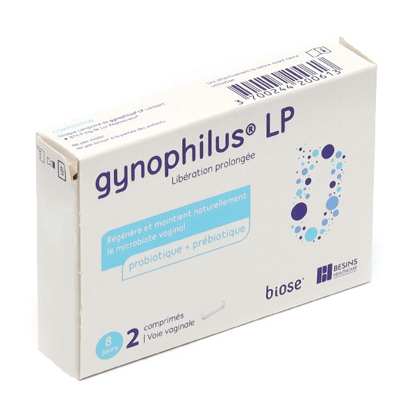 Gynophilus LP probiotique vaginal – Restaure la flore intime