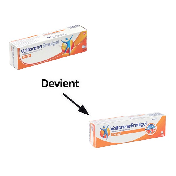 Voltarène Emulgel 1% - Gel anti inflammatoire - Douleurs musculaires