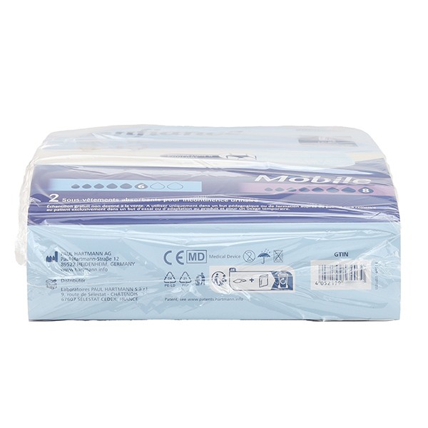 Slips absorbants Confiance Mobile Slip Absorption 8G - Incontinence