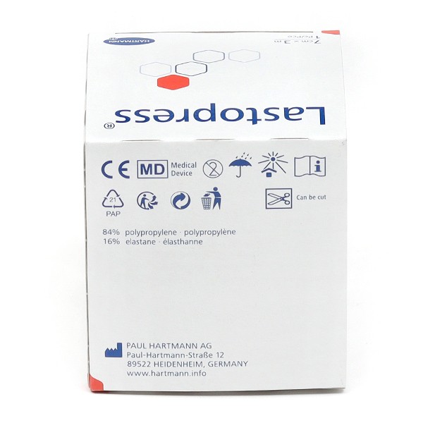 Hartmann Lastopress Bande de contention cohésive - Maintien pansements