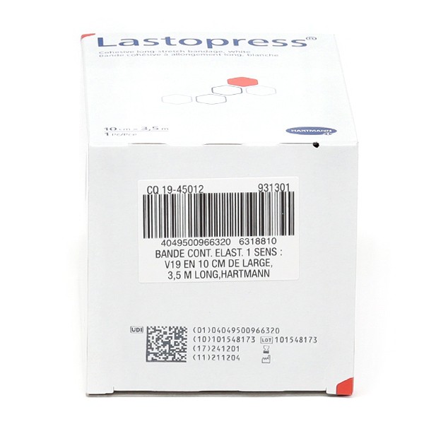 Hartmann Lastopress Bande de contention cohésive - Maintien pansements