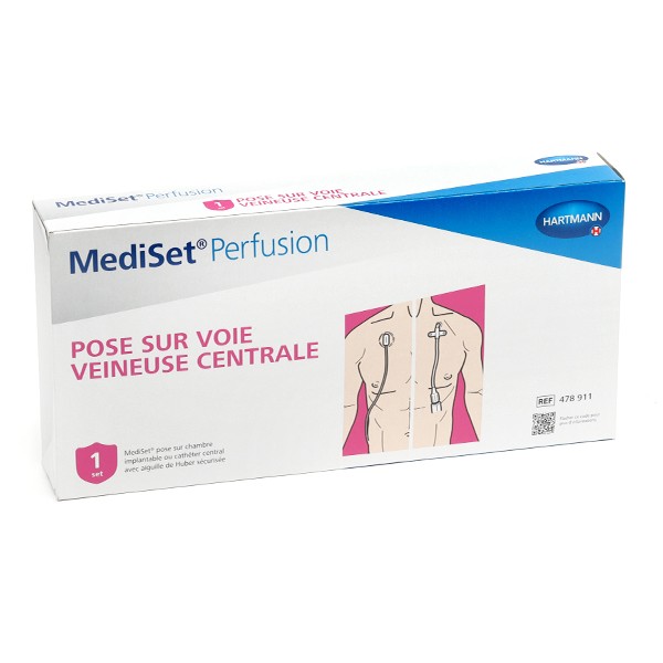 Mediset Perfusion Hartmann - Voie centrale ou chambre implantable