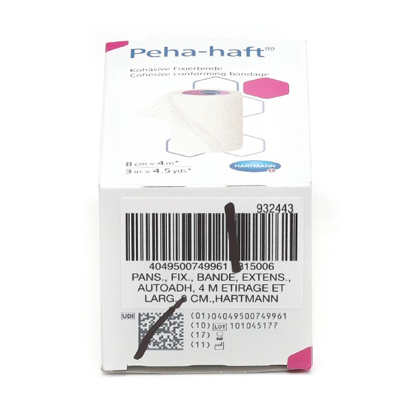 Hartmann Bande cohésive Auto-agrippante Peha Haft - Premiers soins