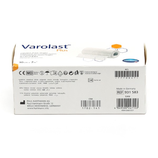 Bande Varolast Hartmann à l'oxyde de zinc - Ulcère veineux