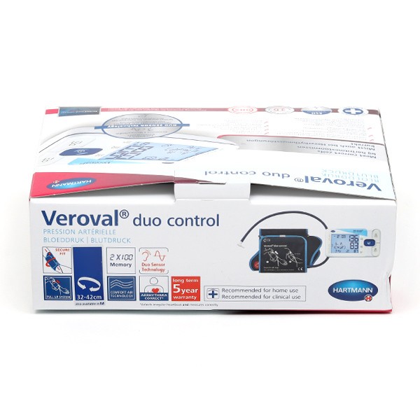Hartmann Veroval duo control tensiomètre de bras - Contrôle Arythmie