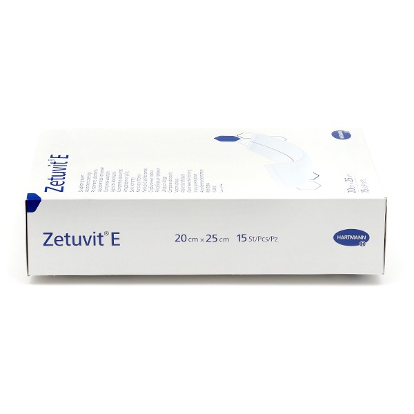 Hartmann Pansement absorbant stérile Zetuvit E - Plaie suintante