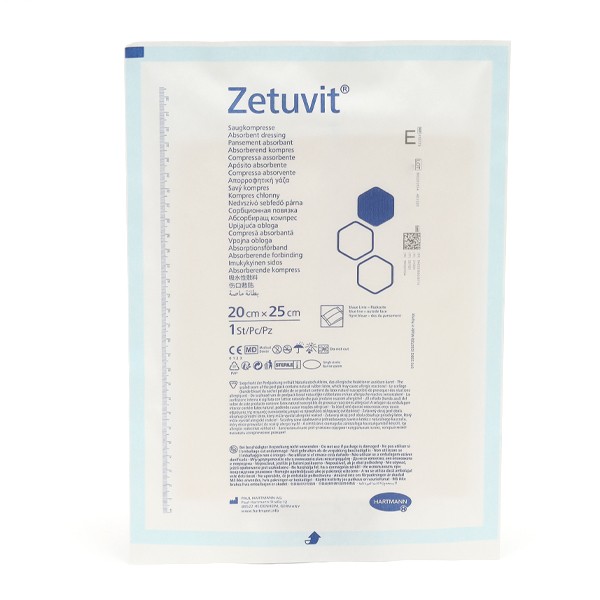 Hartmann Pansement absorbant stérile Zetuvit E - Plaie suintante