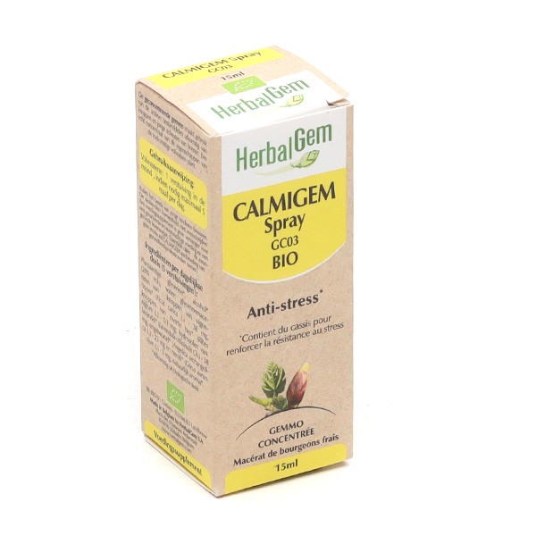 HerbalGem Calmigem spray Anti stress GC03 - Bourgeons bio