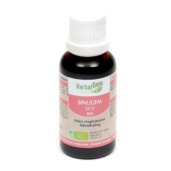 Sinugem bio Herbalgem Sinusite - Voies respiratoires - Gemmothérapie