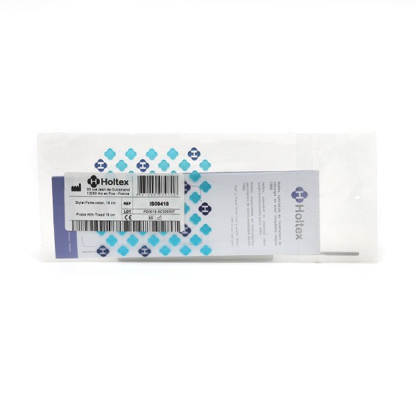 Holtex Stylet porte coton en inox - Instrument médical - Prélèvement