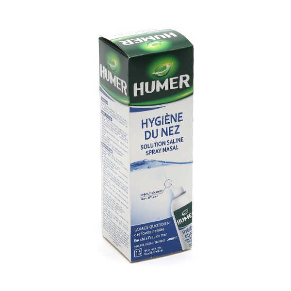 Humer hygiène du nez solution saline spray nasal - Lavage quotidien