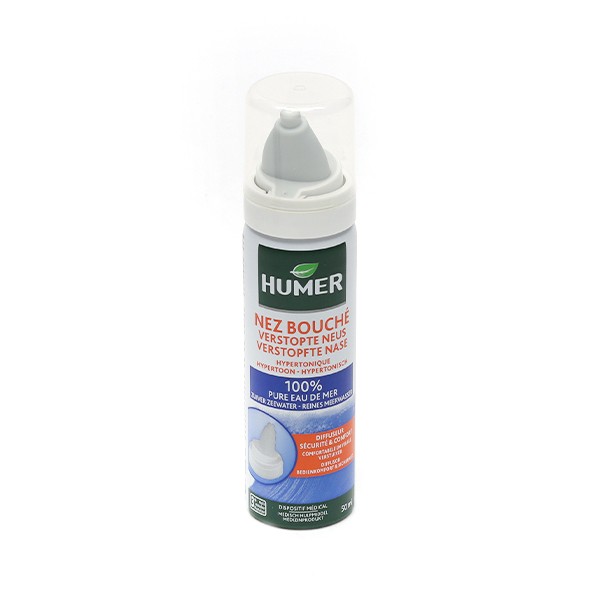 Humer nez bouché spray nasal hypertonique - Rhume, sinusite