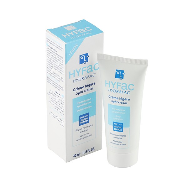 Hyfac Hydrafac Crème légère hydratante visage - Peau normale à mixte