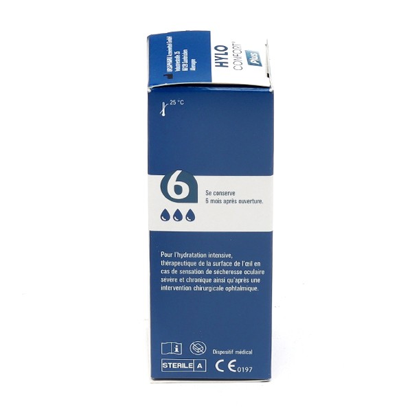 Collyre Hylo Confort Plus - Sécheresse oculaire sévère et chronique