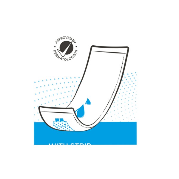 iD rectangular pad maxi+ - Protection intraversable - Incontinence