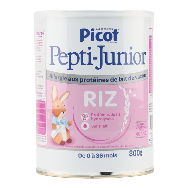 Picot Pepti Junior riz 0-36 mois - Bébé APLV - Sans protéines lait de vache