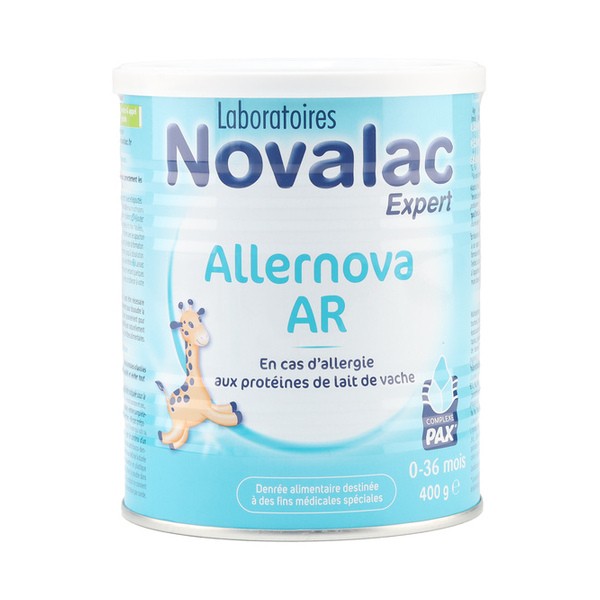Novalac lait Allernova AR - Bébé APLV avec régurgitations - 0 à 36 mois