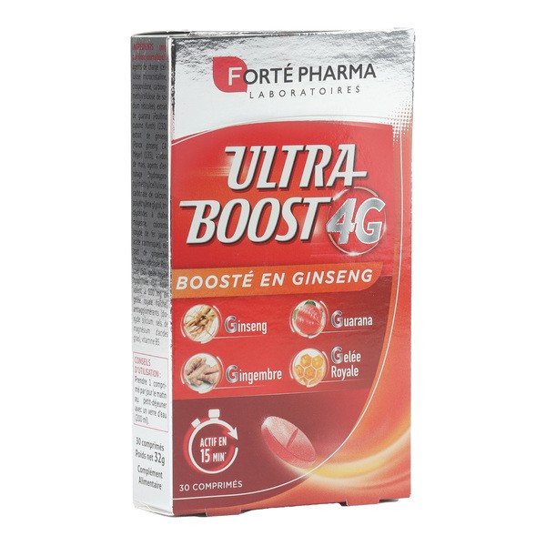 Forte Pharma Ultra Boost 4G comprimés | Ginseng et Guarana