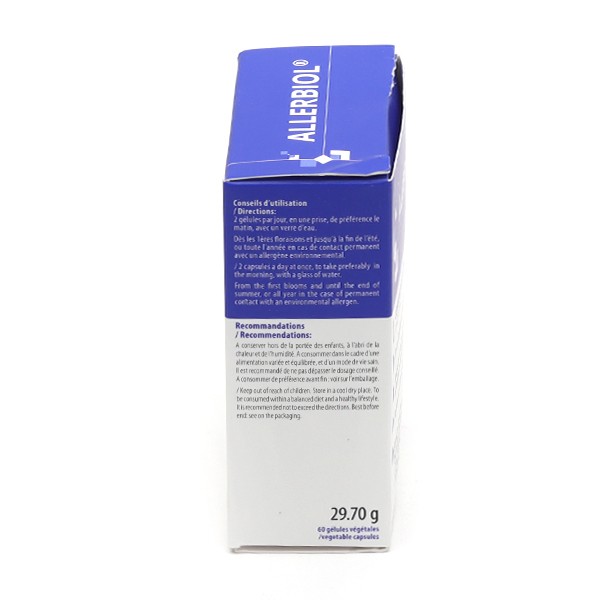 Allerbiol Confort des voies respiratoires Ineldea - Rhume des foins