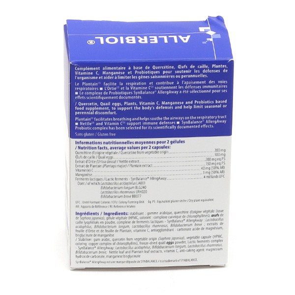 Allerbiol Confort des voies respiratoires Ineldea - Rhume des foins