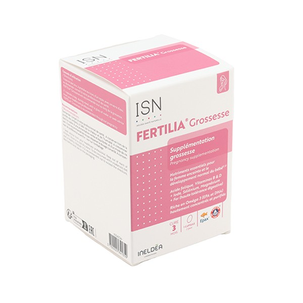 Fertilia Grossesse capsules - Complément vitamines - Femme enceinte