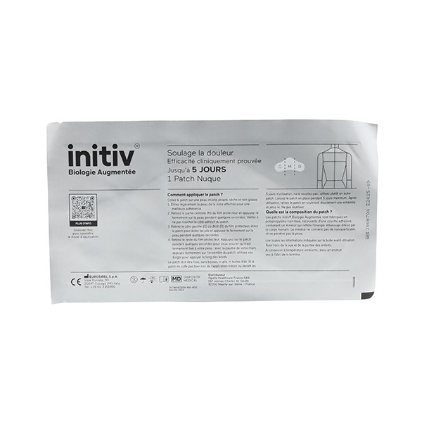 Sanofi Initiv Patch Nuque - Soulage la douleur 5 jours - Sans medicament