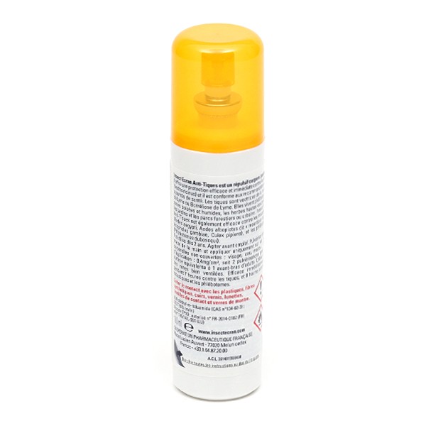 Insect Écran Lotion Anti-Tiques Spray 100 ml – Lyme - Répulsif