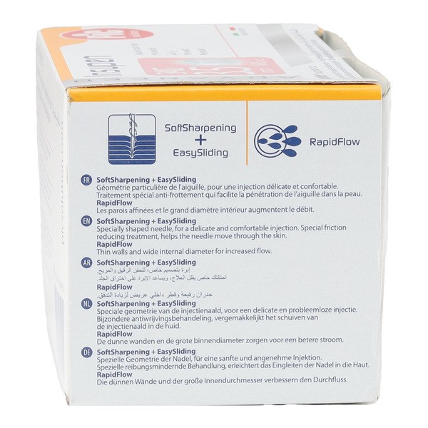 Insupen Advanced aiguille pour stylo à insuline 34G - 3,5 mm - Indolores