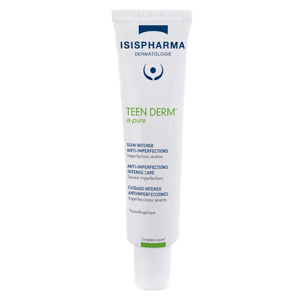 Isispharma Teen Derm Alpha Pure Soin intense - Imperfections sévères