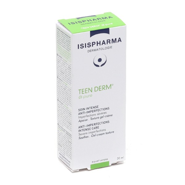 Isispharma Teen Derm Alpha Pure Soin intense - Imperfections sévères