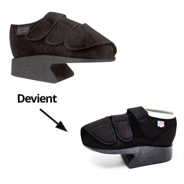 Chaussure Barouk : hallux valgus - Décharge de l'avant du pied