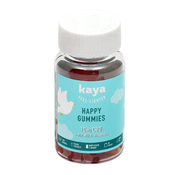 Kaya Happy gummies - Gommes au CBD sans THC - Humeur