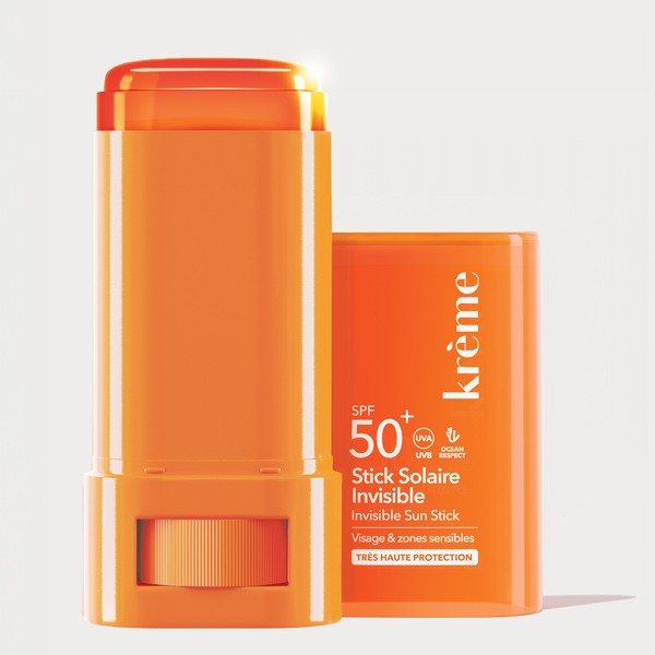 Krème stick solaire invisible SPF 50+ | Visage et zones sensibles