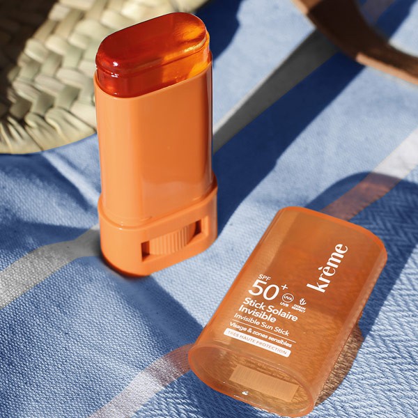 Krème stick solaire invisible SPF 50+ | Visage et zones sensibles