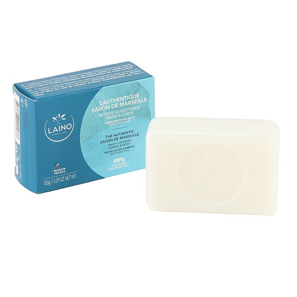 Savon de Marseille Laino - 99 % Origine naturelle - Made in France