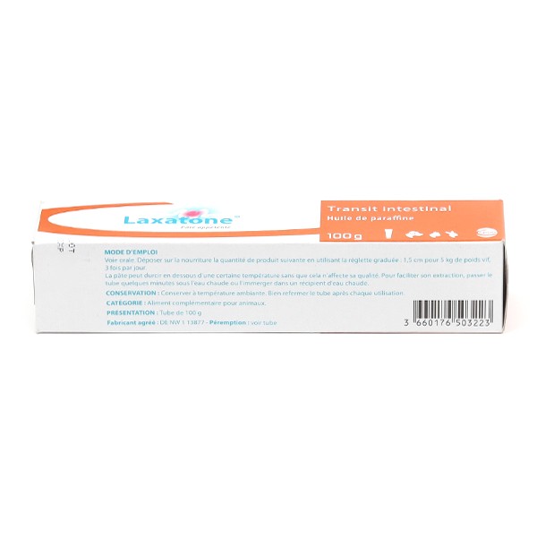 Laxatone transit intestinal pâte orale - Vétérinaire - Boule de poils