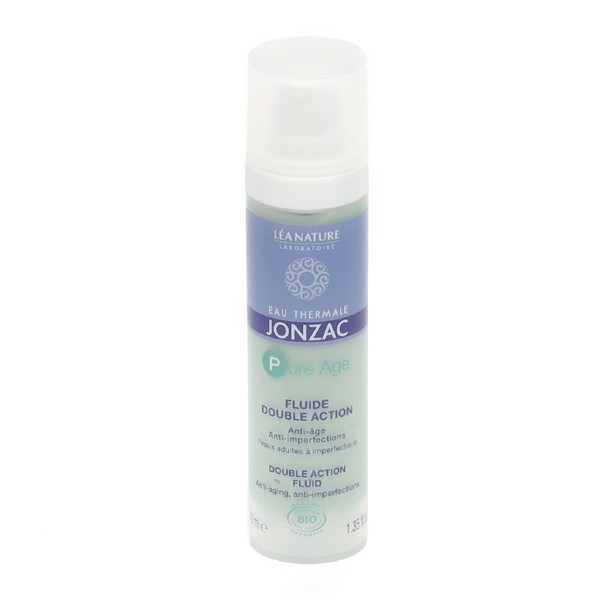 Le fluide Jonzac Pure Age Double action bio - Anti-âge, Anti imperfections