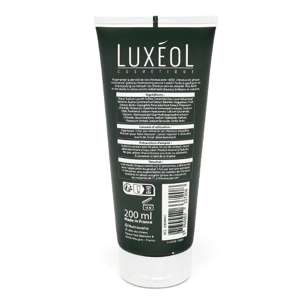 Luxéol Shampooing Pousse de cheveux densifiant - Force et volume