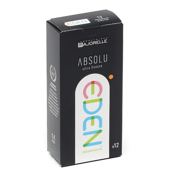 Eden Absolu ultra finesse préservatifs x12 - Très fins - Latex