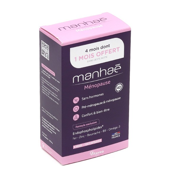 Manhaé capsules Vitavea - Bouffées de chaleur lors de la ménopause
