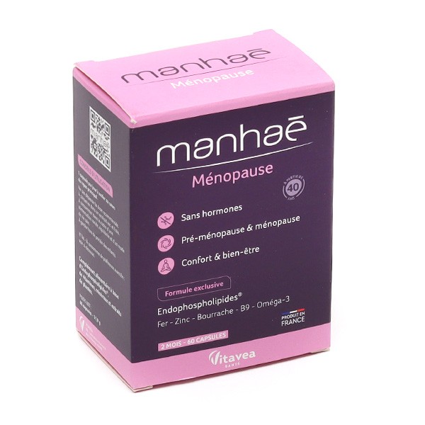 Manhaé capsules Vitavea - Bouffées de chaleur lors de la ménopause