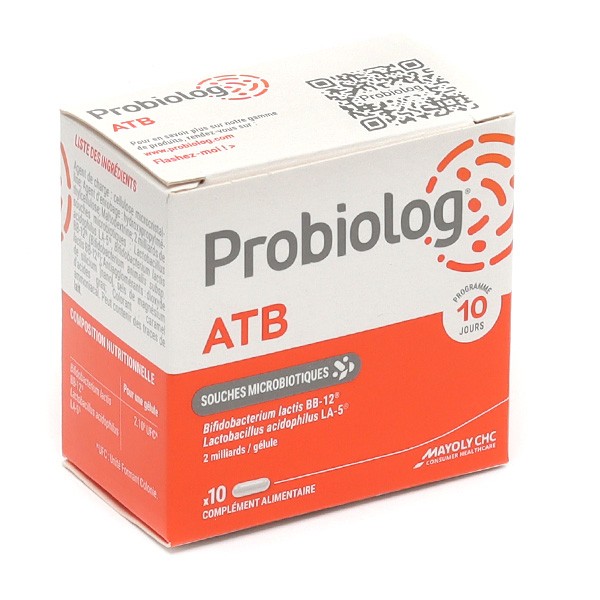 Probiolog ATB gélules - Probiotique pour la flore intestinale