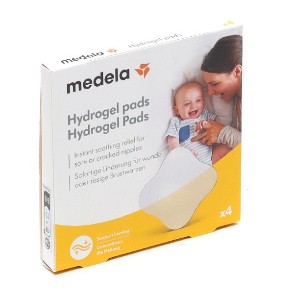 Medela Compresses d’hydrogel pour l’allaitement - En cas de crevasses