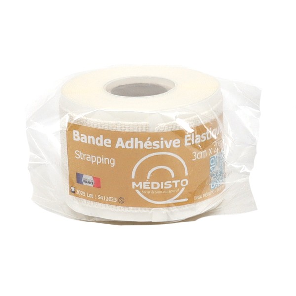 Bande adhésive élastique Medisto - Strapping, pansement compressif