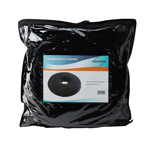 Solatium Coussin bouée confort - Hémorroïdes - Episiotomie - Coccyx