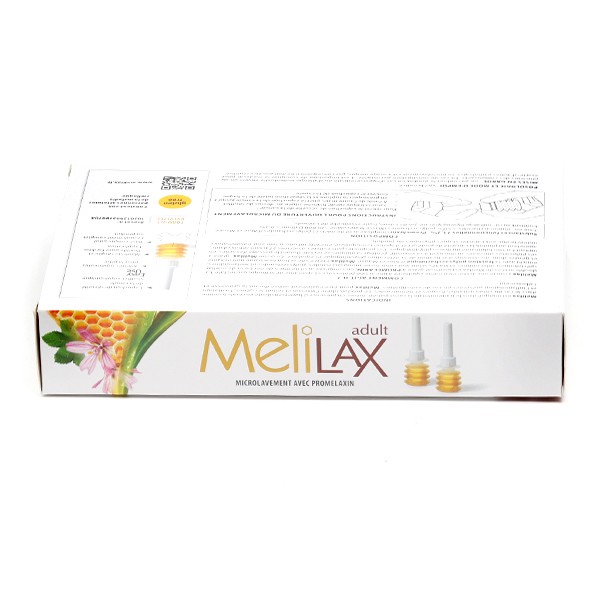 Aboca Melilax lavement au miel Adulte 6 canules - Constipation, transit