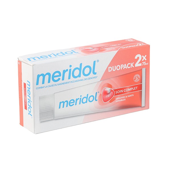 Meridol Soin complet dentifrice gencives & dents sensibles - Au fluor